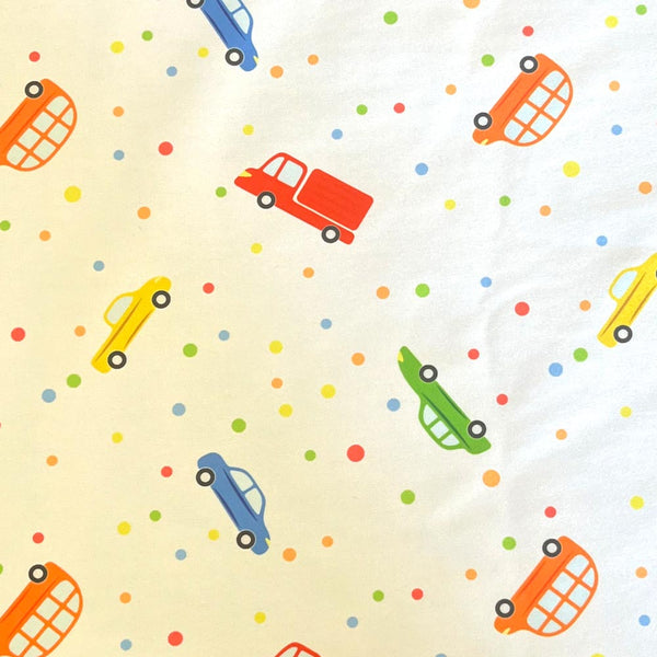 Cars on White PUL Pull-On Adult Waterproof Pant 10300PULCW